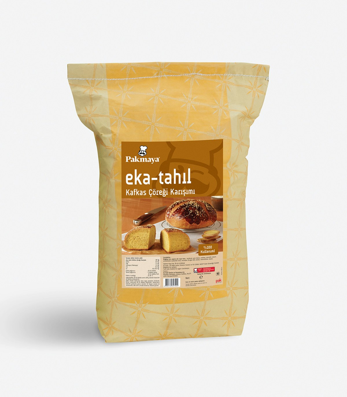 Eka-Tahıl Caucasian Bread Mix | Pakmaya