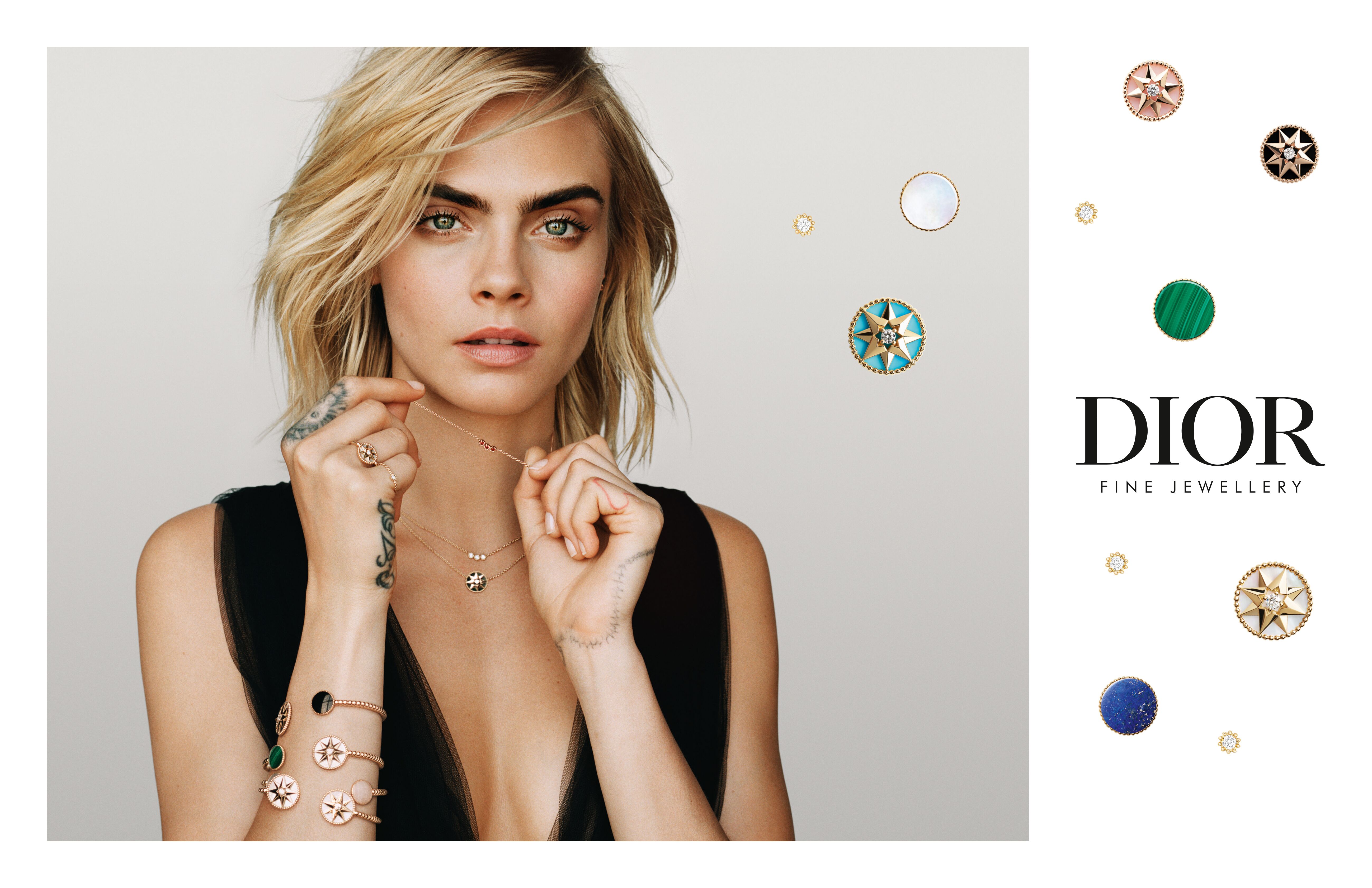 Dior cara delevingne jewelry store