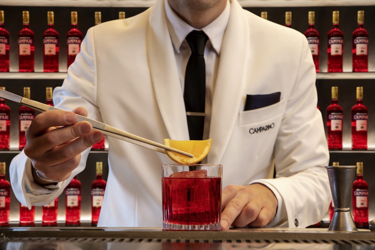 2 recipes of the perfect Campari cocktails for your aperitif
