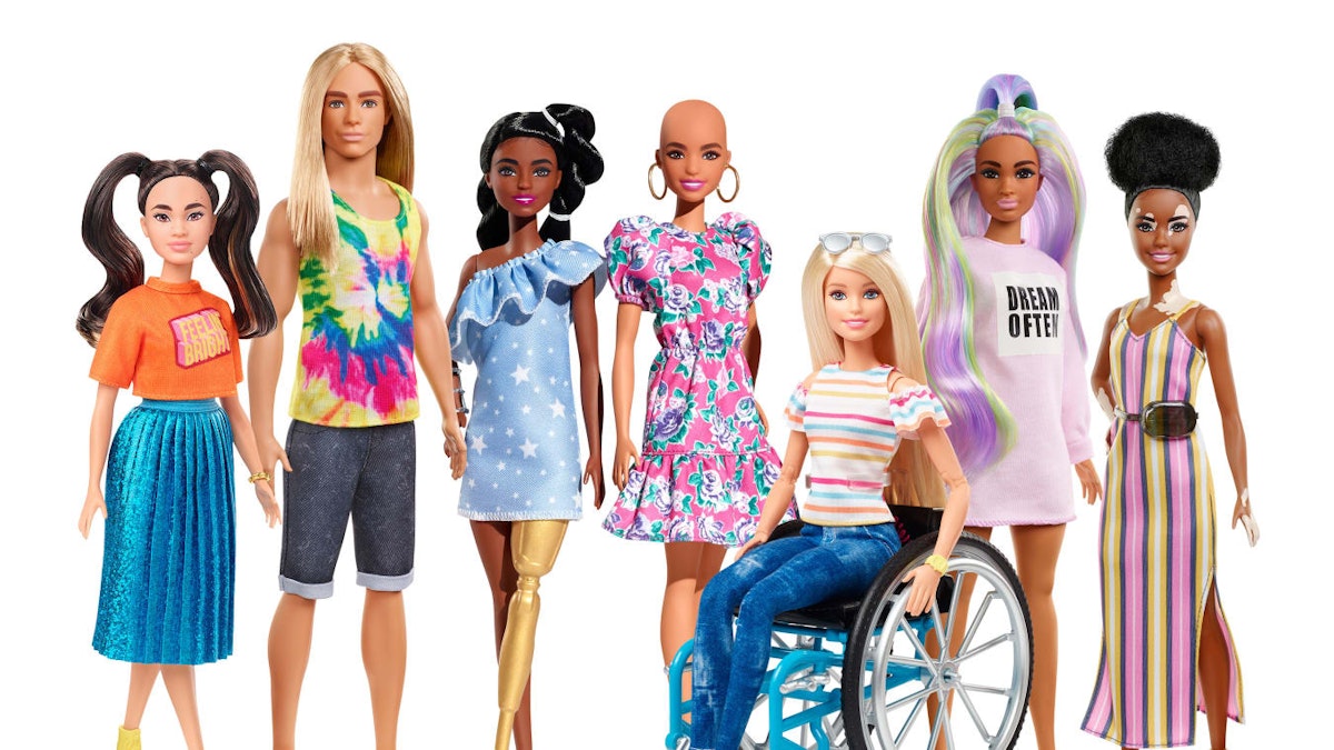 Nieuwe Barbie's omarmen diversiteit en body positivity