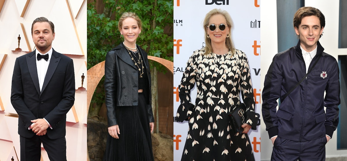 "Don't Look Up": Netflix's nieuwste film strikt de grootste namen van ...