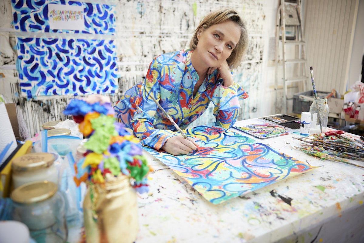 Delphine de Saxe-Cobourg nous parle de son takeover artistique de ...