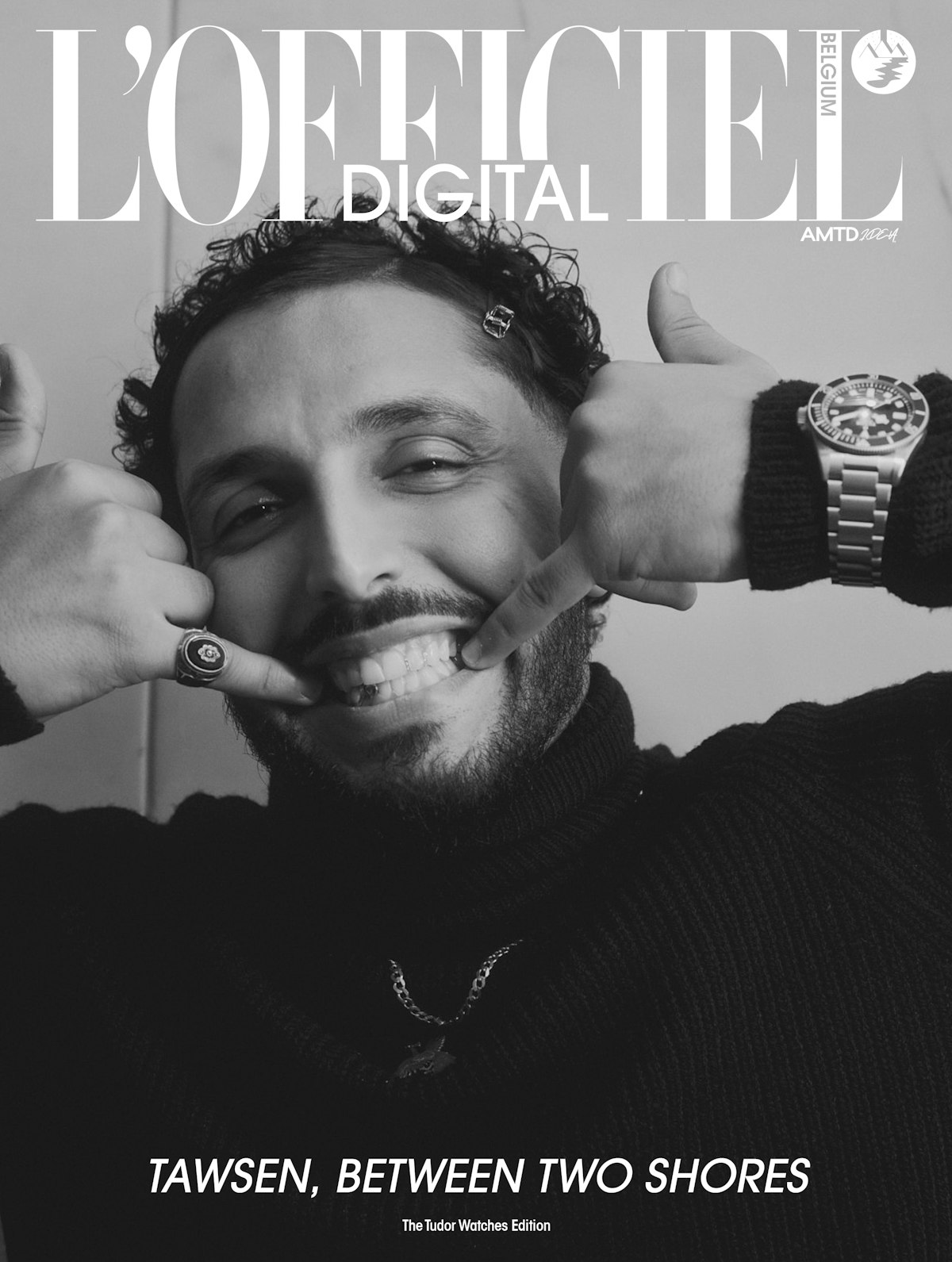 Tawsen est en couverture de la nouvelle digital cover de L'OFFICIEL ...