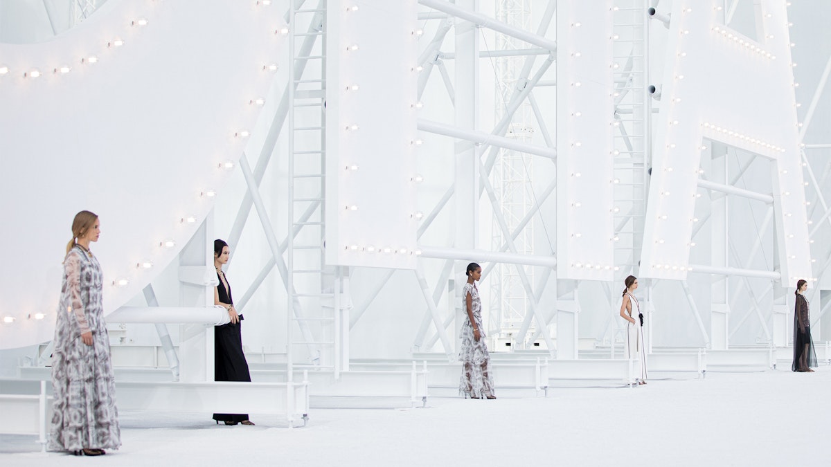 It's "Lights, Camera, Action" at Chanel Spring/Summer 2021