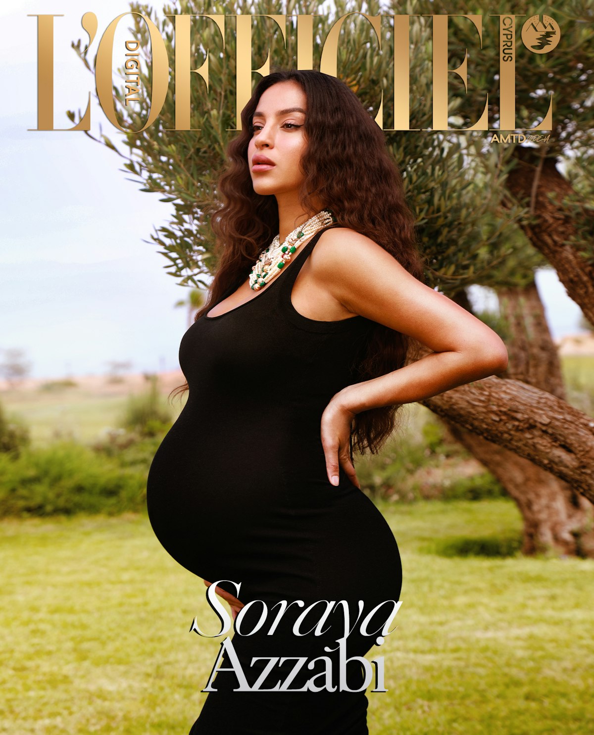 L'Officiel Cyprus Digital Cover Girl: Soraya Azzabi