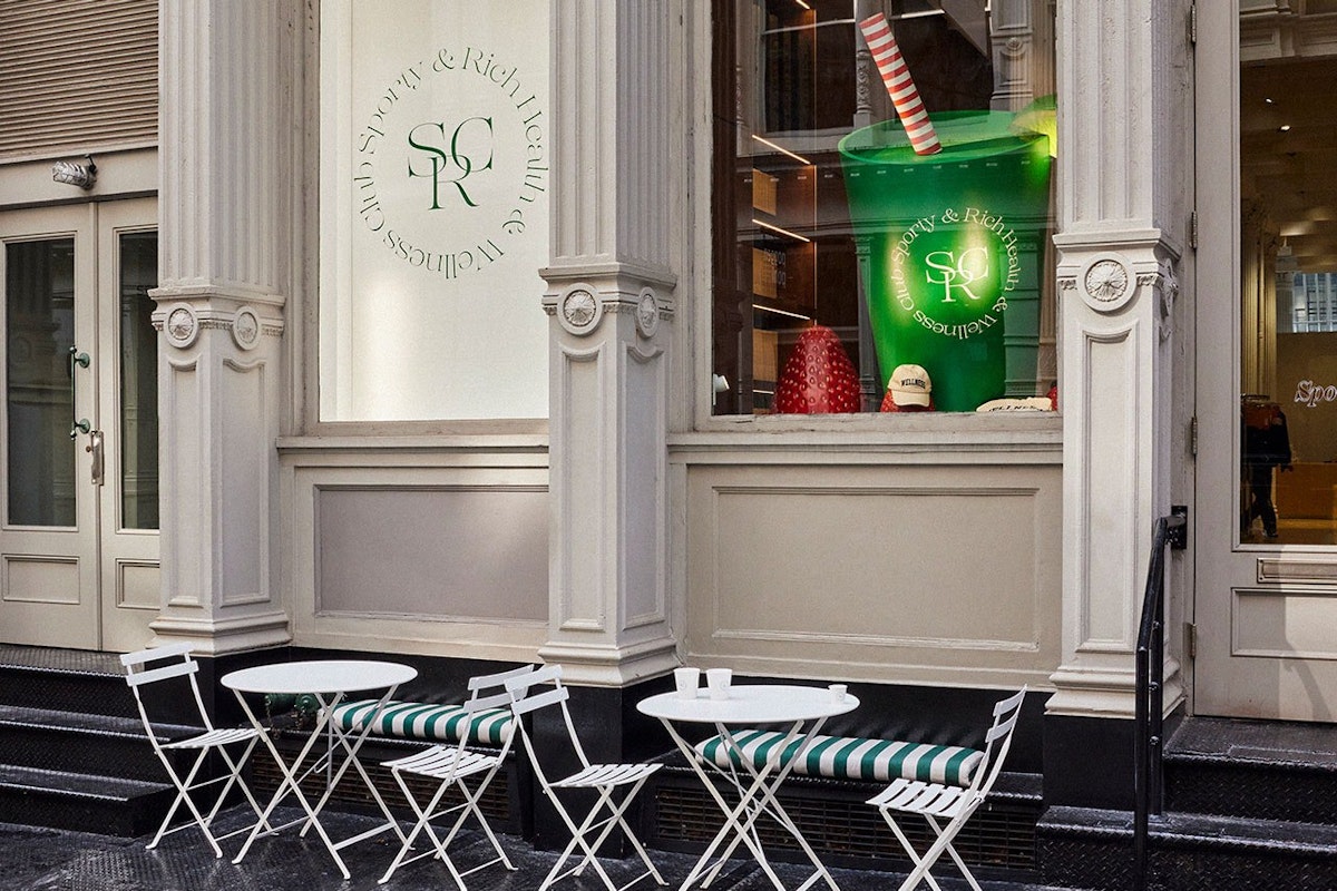 News From New York: Sporty & Rich Opened Its First Offline Store