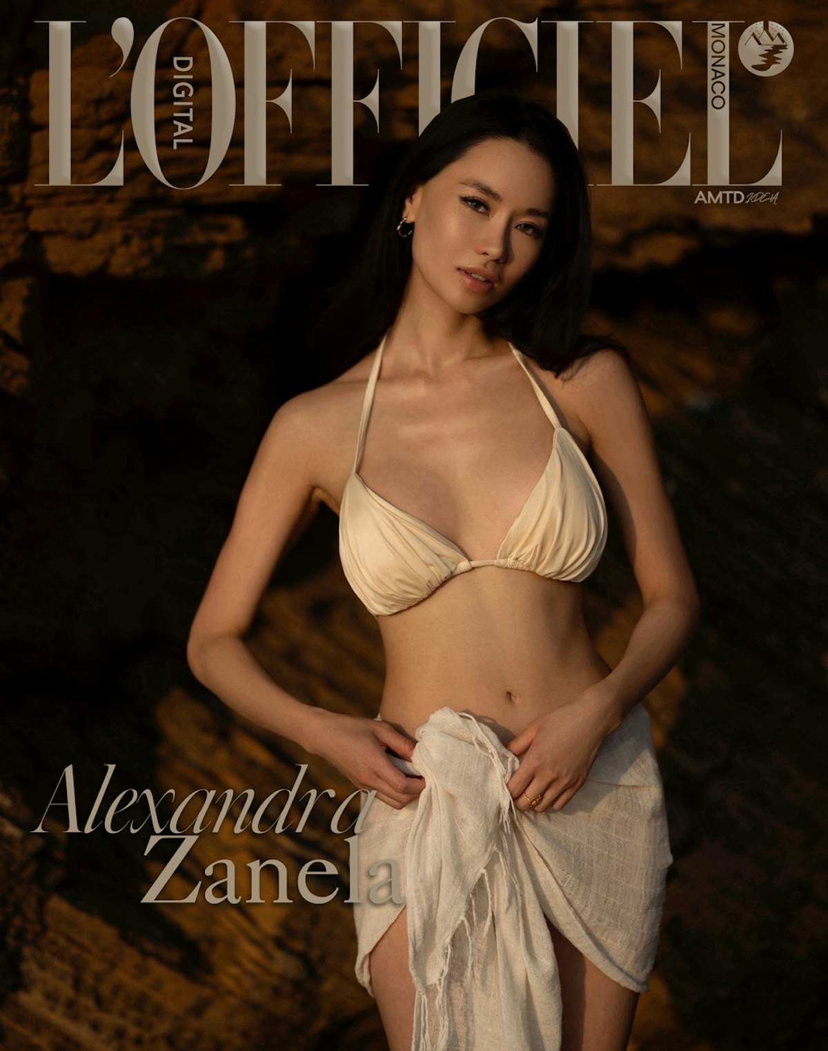 Wild Elegance: Alexandra Zanela in the Untamed Beauty of Spain