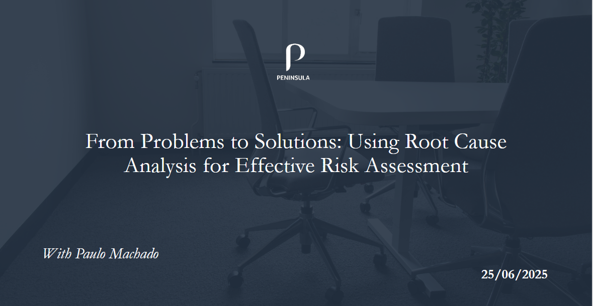 Using Root Cause Analysis for Effective Risk Assessment