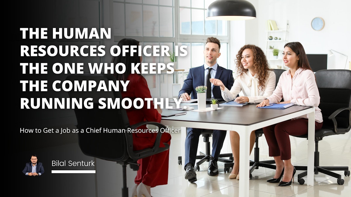 How to Get a Job as a Chief Human Resources Officer