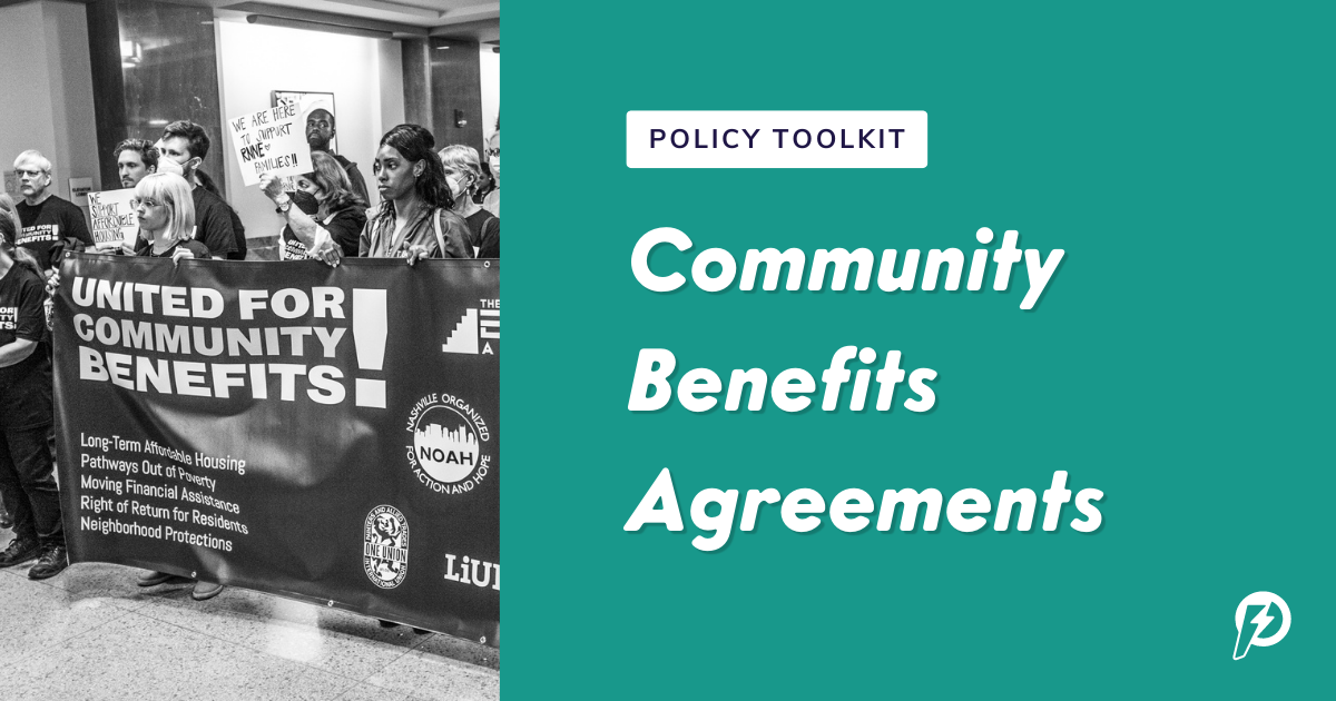 Community Benefits Agreements