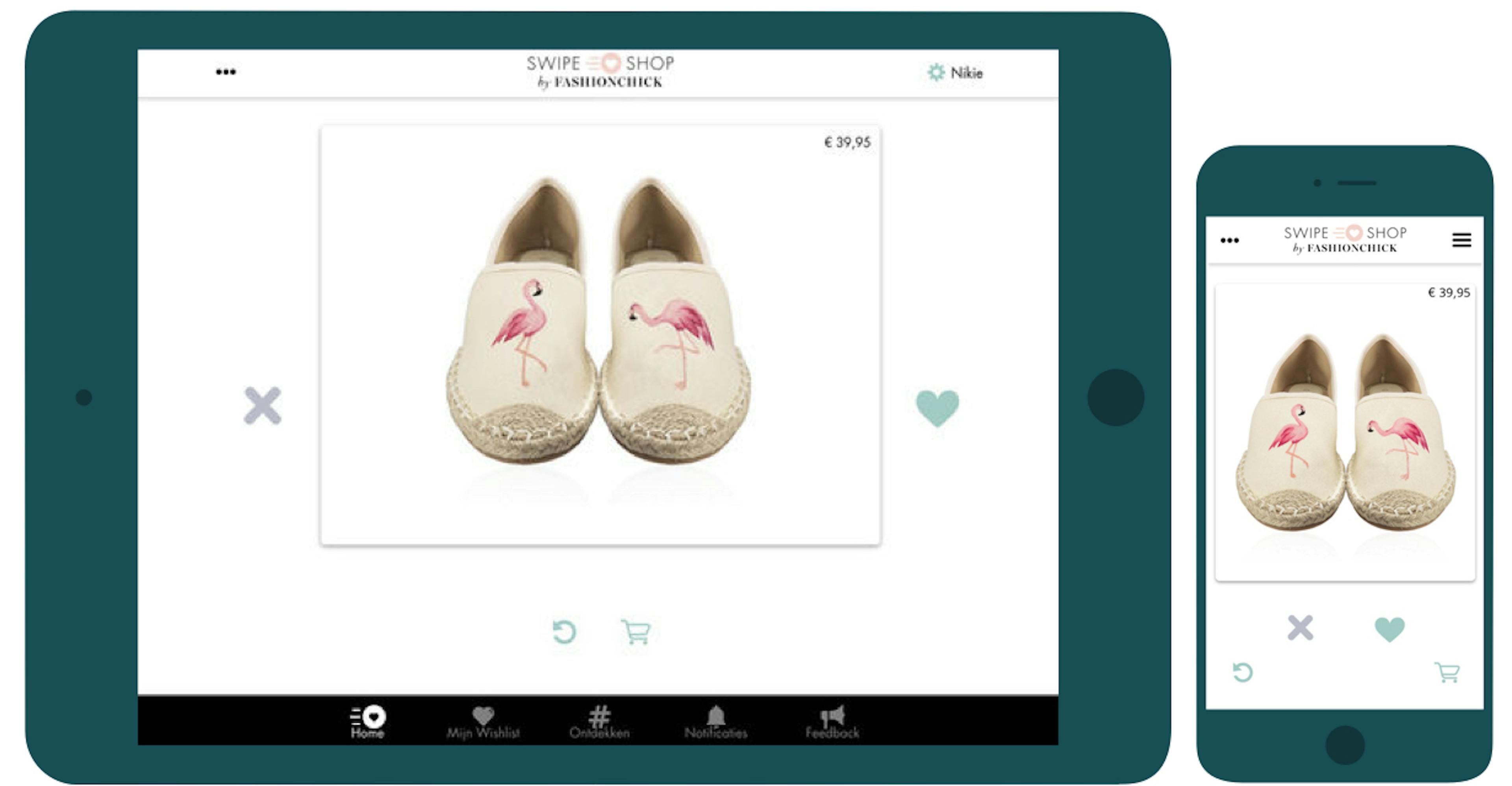 Swipe & Shop | De Voorhoede