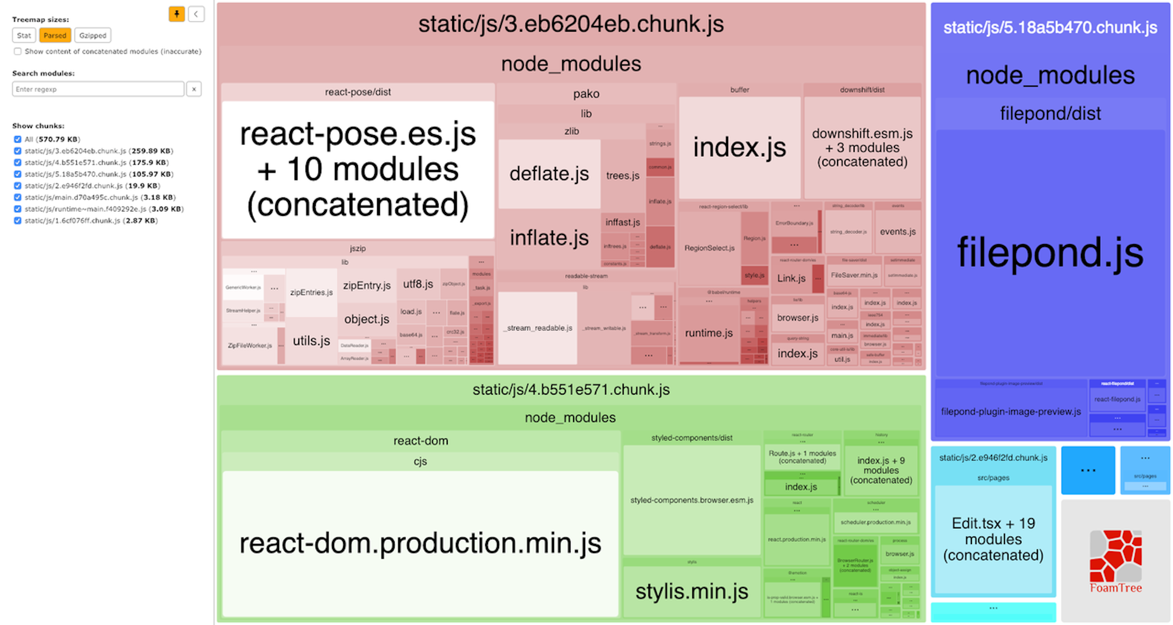Bundle splitting with React’s lazy & Suspense