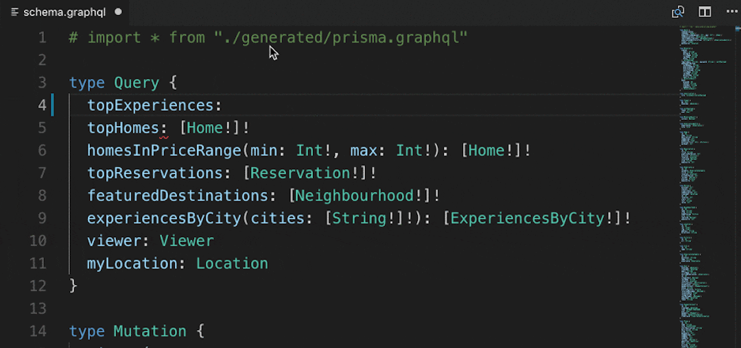 CMS-driven IntelliSense in your code editor