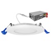 6" External J-Box Round Downlight: Slim-Line