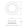 4" Retrofit Kit Downlight: RDL-Line