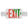 LED Emergency Exit Sign RED Single or Double Sided w/ Bug Eye w/ Remote ...