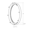 7" Surface Mount Round: Slim-Line