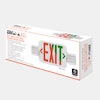 LED Emergency Exit Sign RED Single or Double Sided w/ Bug Eye w/ Remote ...