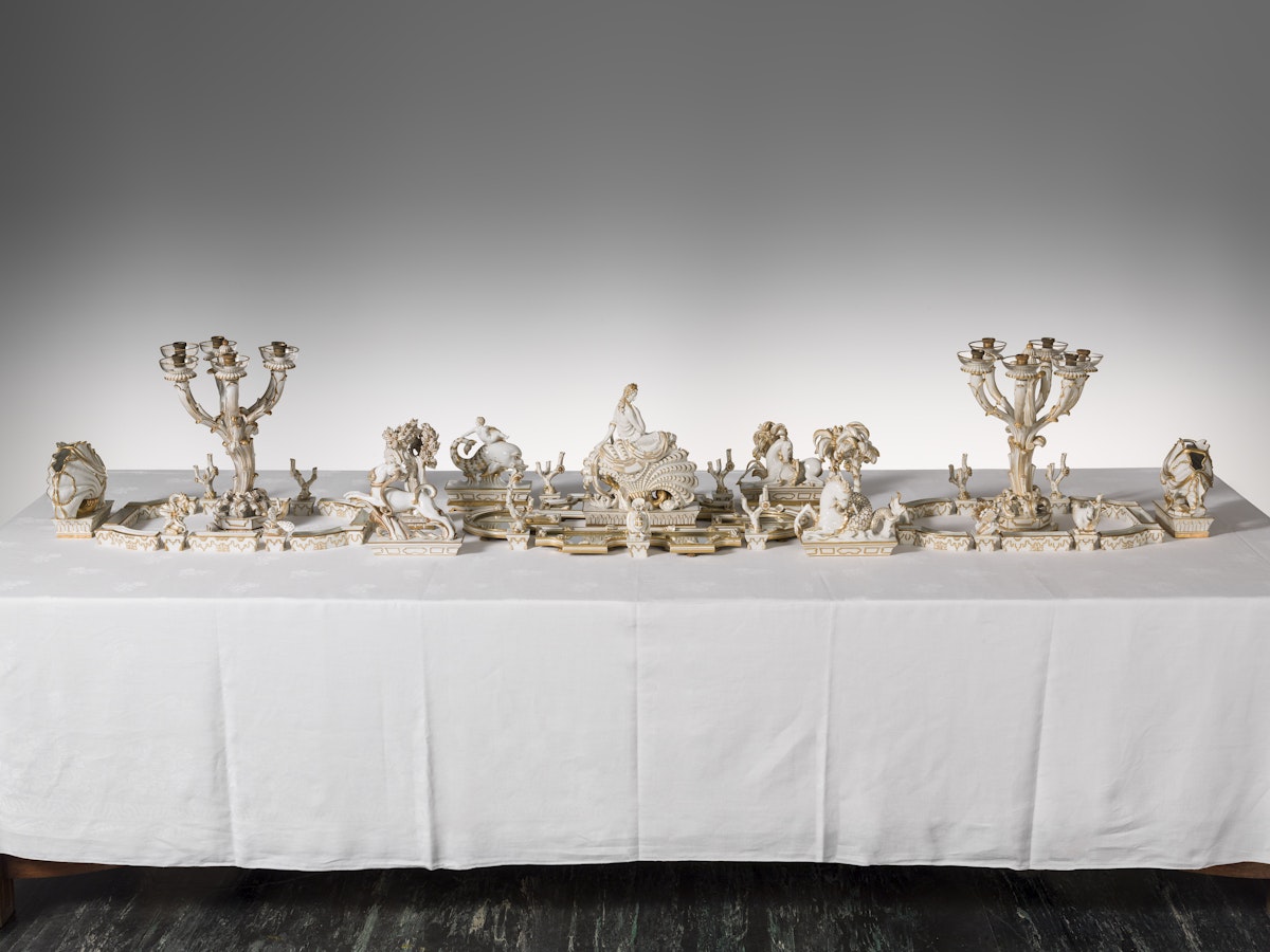 Centrotavola per il Ministero degli Esteri - Museo Ginori