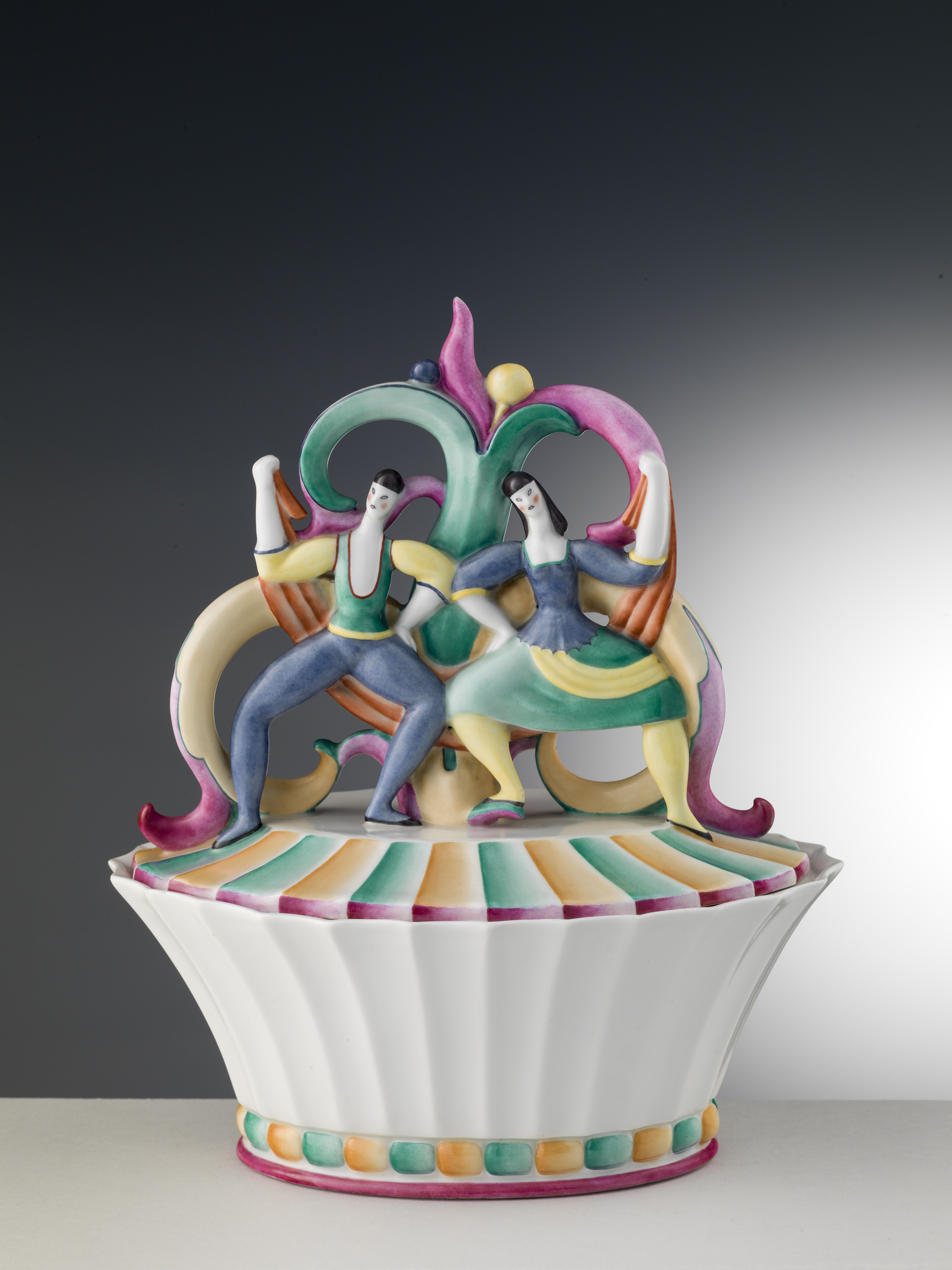 Scatola con coperchio Il balletto o Omaggio agli snob