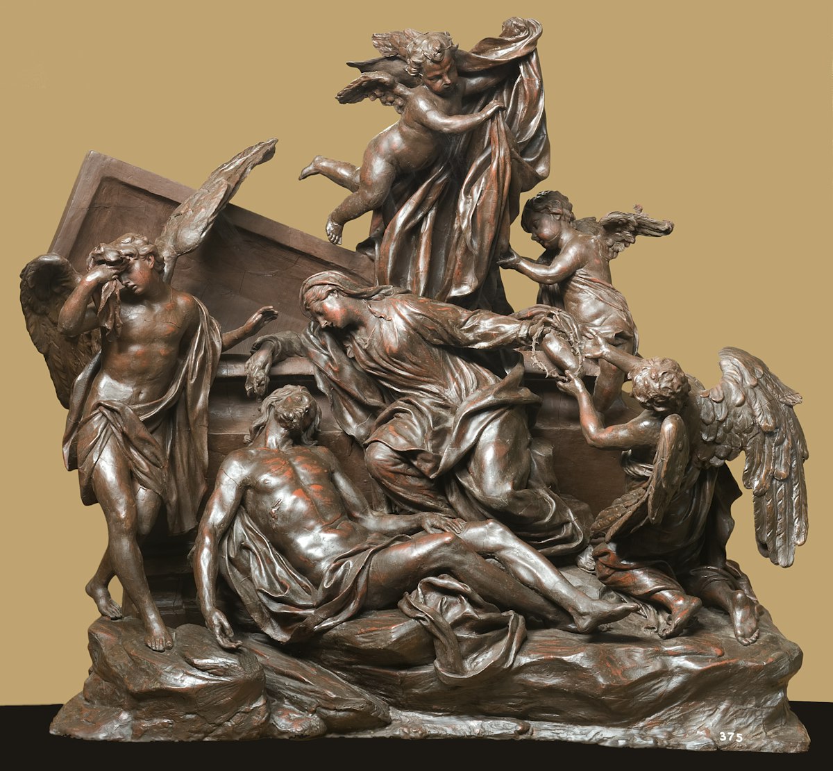 Compianto su Cristo morto, da Massimiliano Soldani Benzi