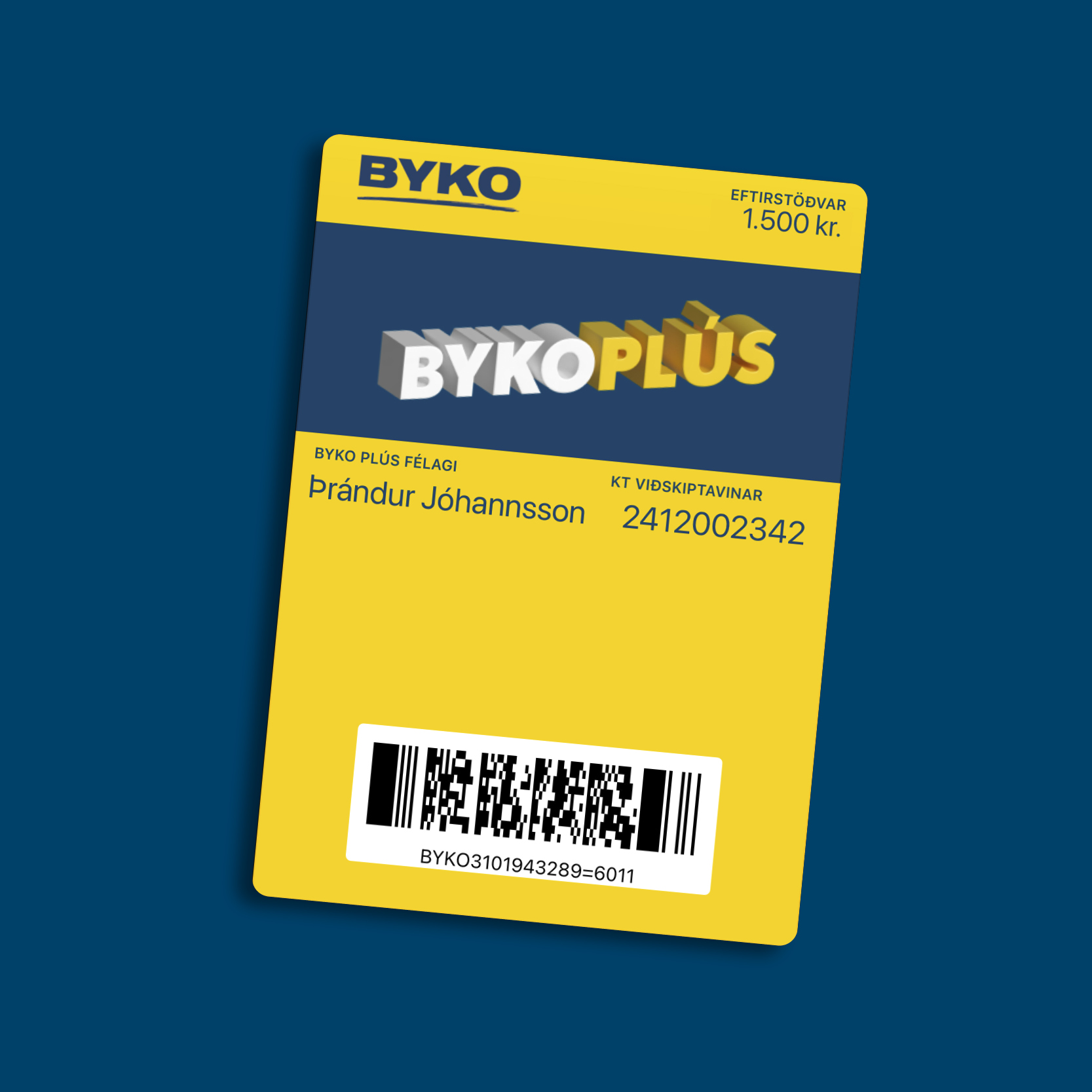 BYKO - BYKO PLÚS – Fríðindaklúbbur með sértilboðum & punktasöfnun