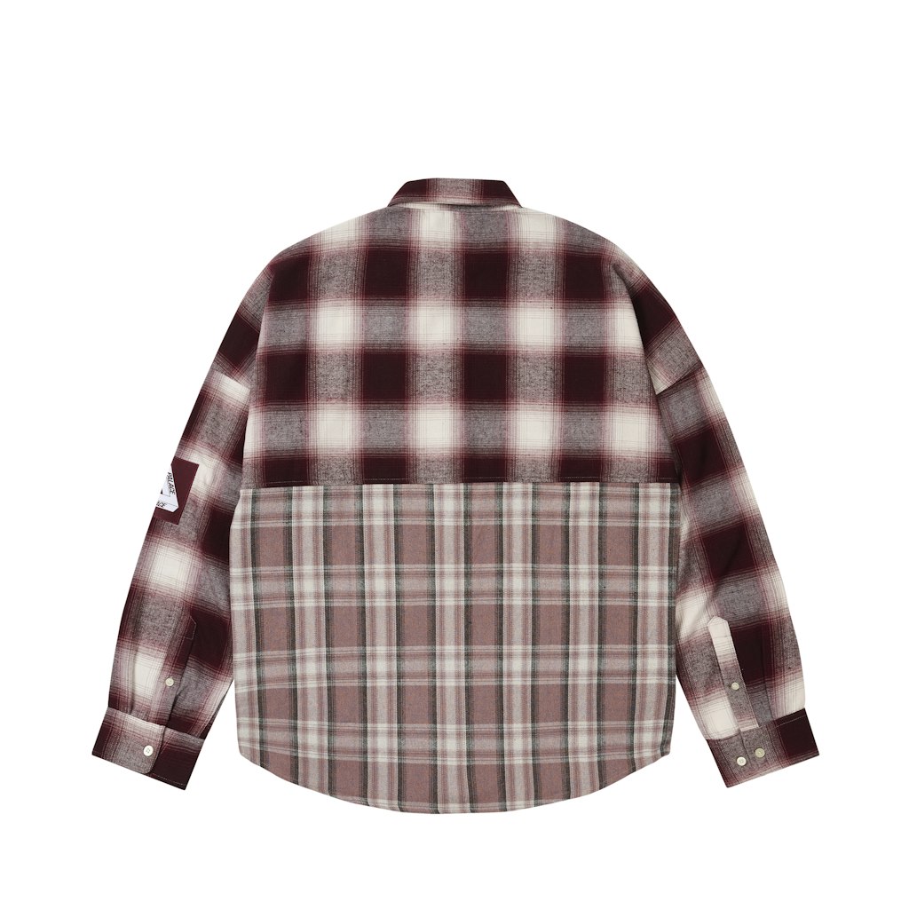 PATCHY FLANNEL SHIRT | PALACE SKATEBOARDS