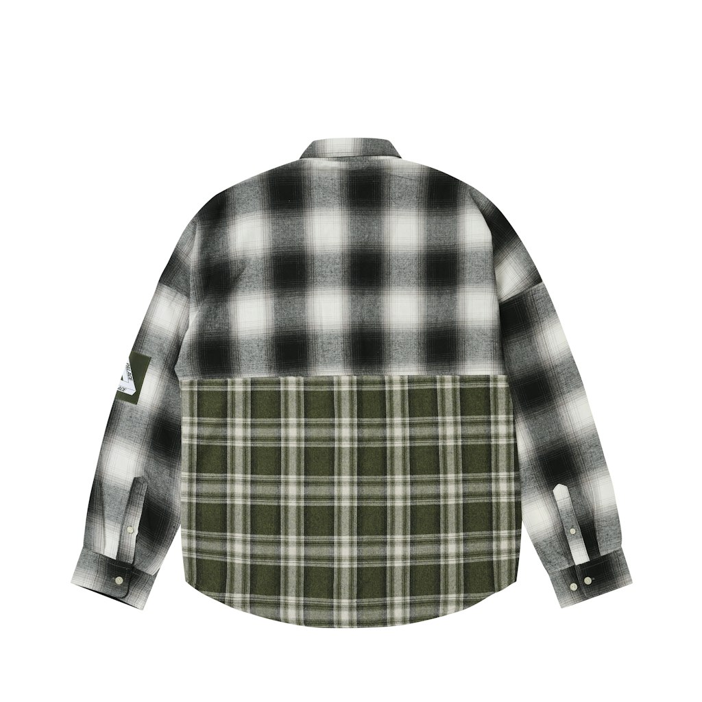 PATCHY FLANNEL SHIRT | PALACE SKATEBOARDS