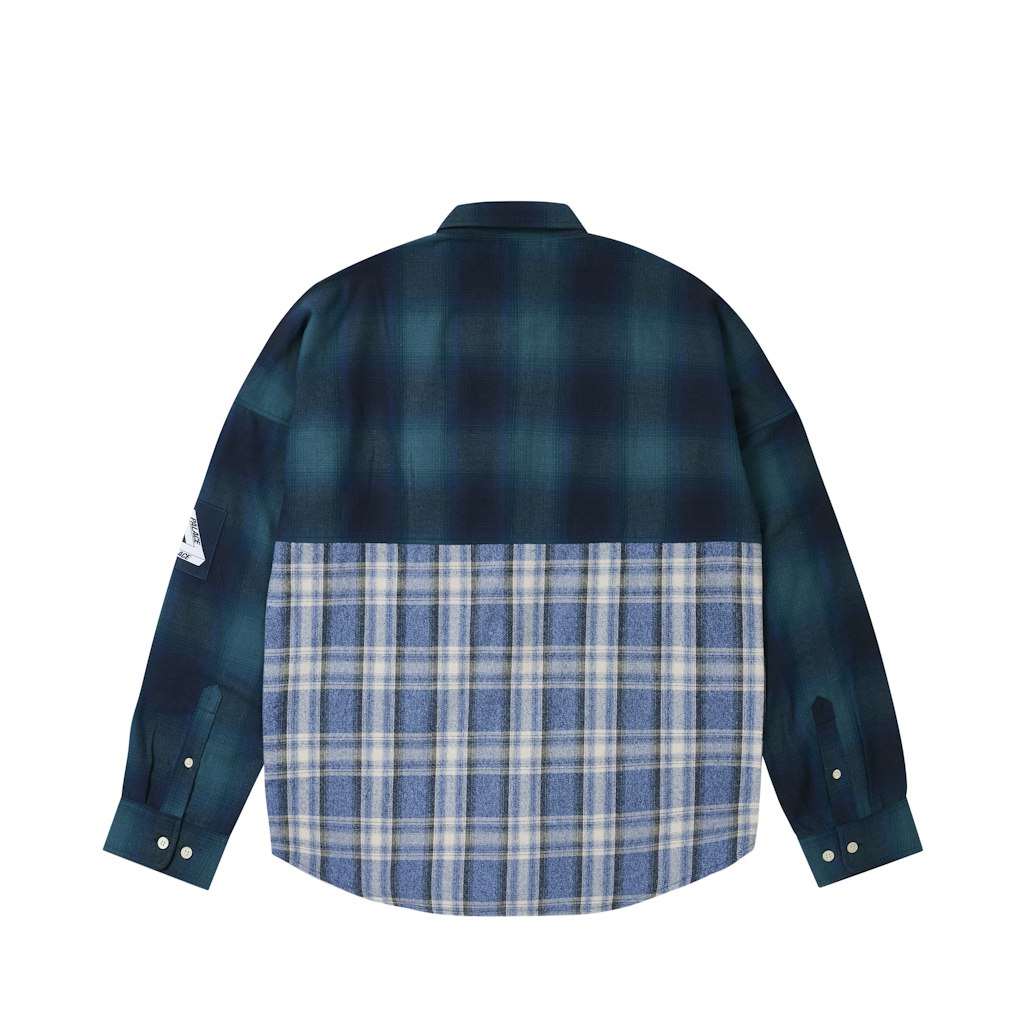 PATCHY FLANNEL SHIRT | PALACE SKATEBOARDS