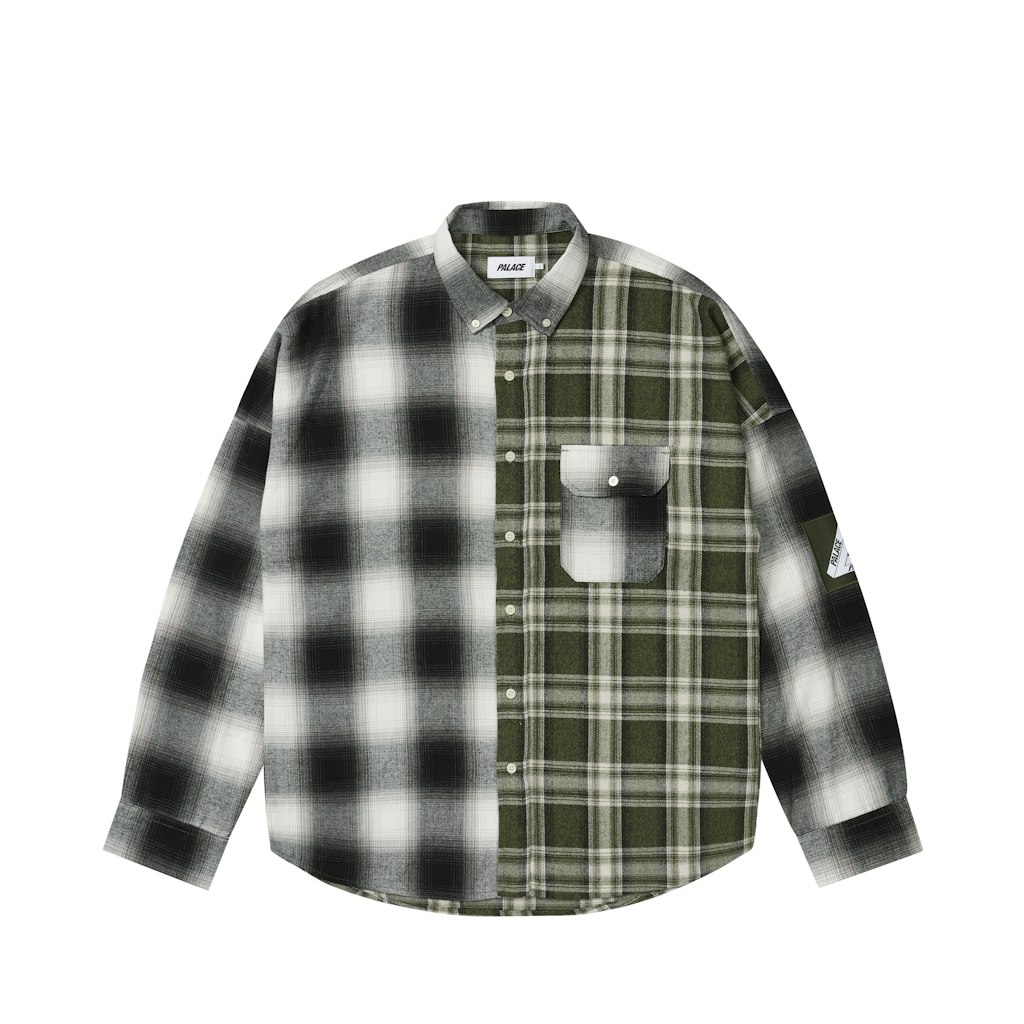 PATCHY FLANNEL SHIRT | PALACE SKATEBOARDS