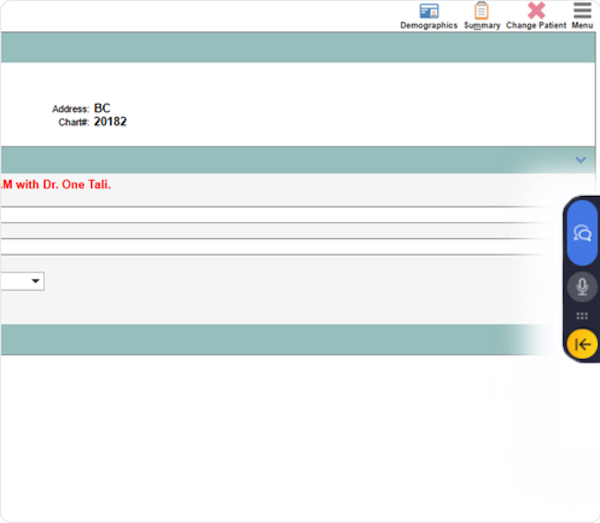 A Voice-enabled AI Assistant tuned for Med Access