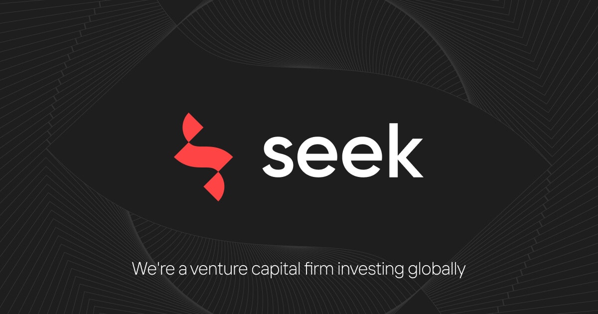 Seek Ventures Investing In Category killers Seek Ventures Investing In Category killers