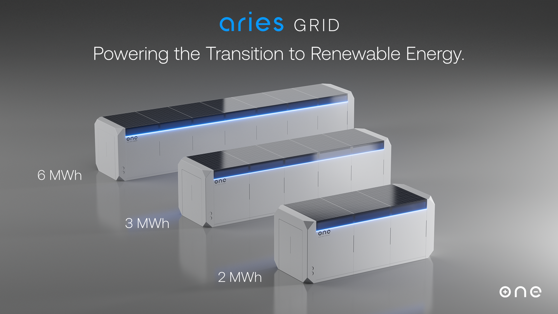 ONE Expands into Renewable Energy Storage: Announcing Aries™ Grid