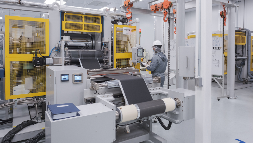 Our Next Energy (ONE) is manufacturing EV cells in Michigan.