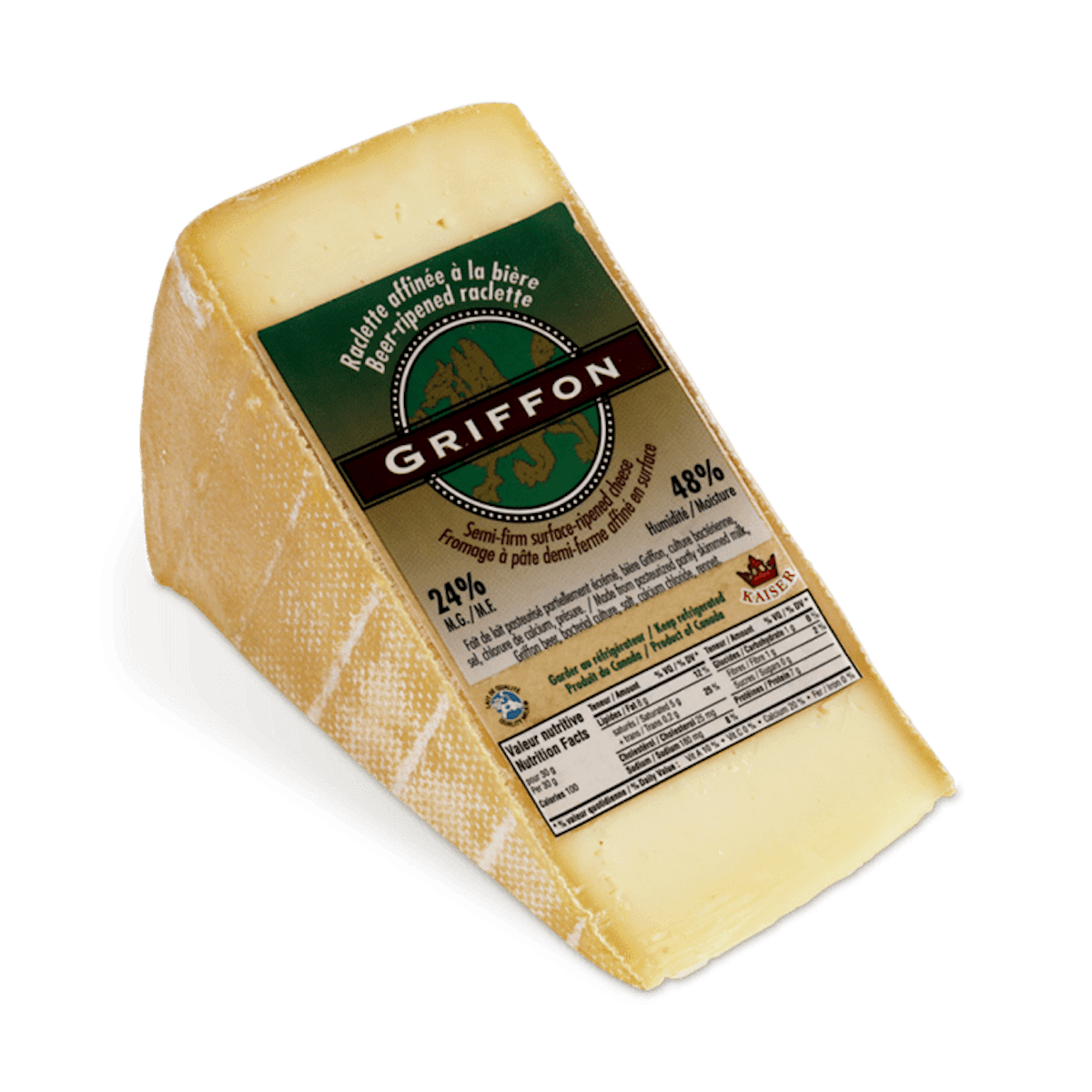 Raclette Fritz Griffon | Fromages d'ici