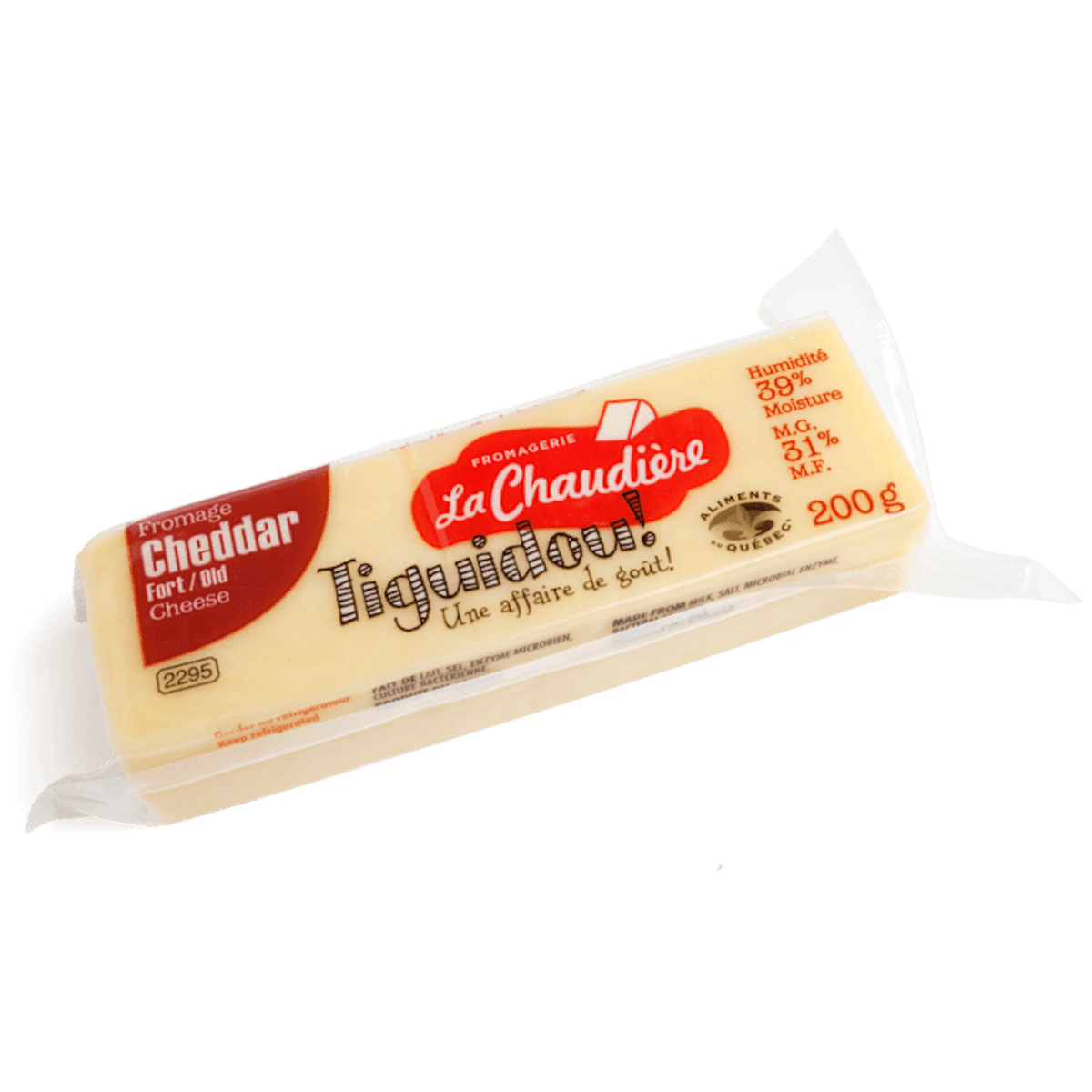 Cheddar Tiguidou! - Fort | Fromages d'ici