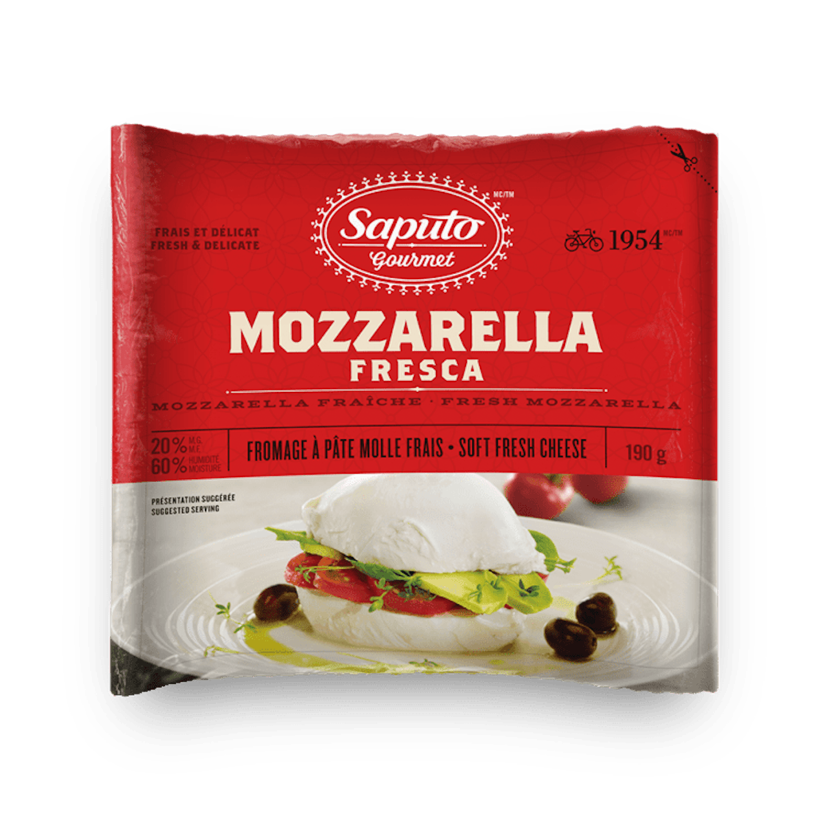 Mozzarella Fresca Saputo | Fromages d'ici