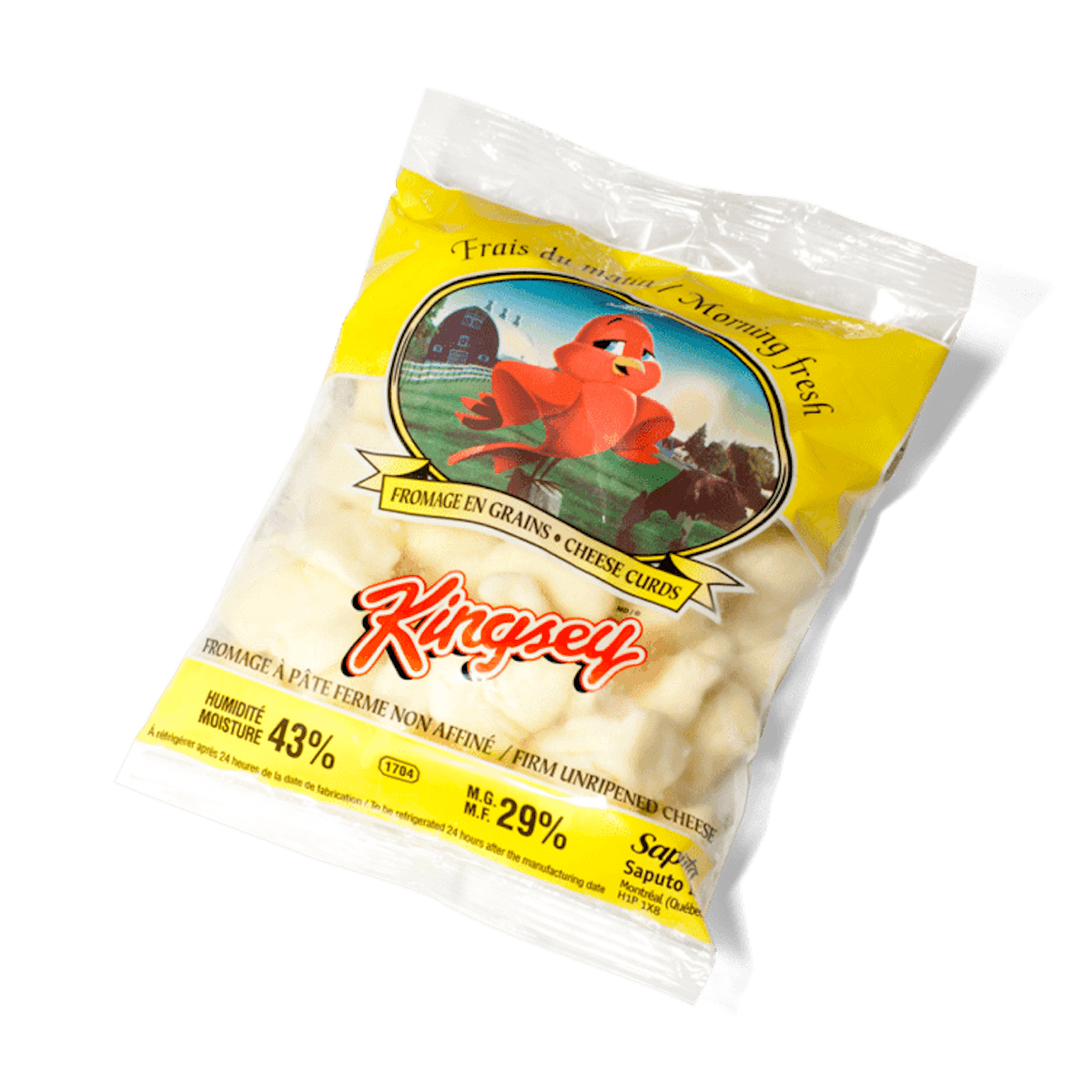 Cheddar Kingsey en Grains | Fromages d'ici