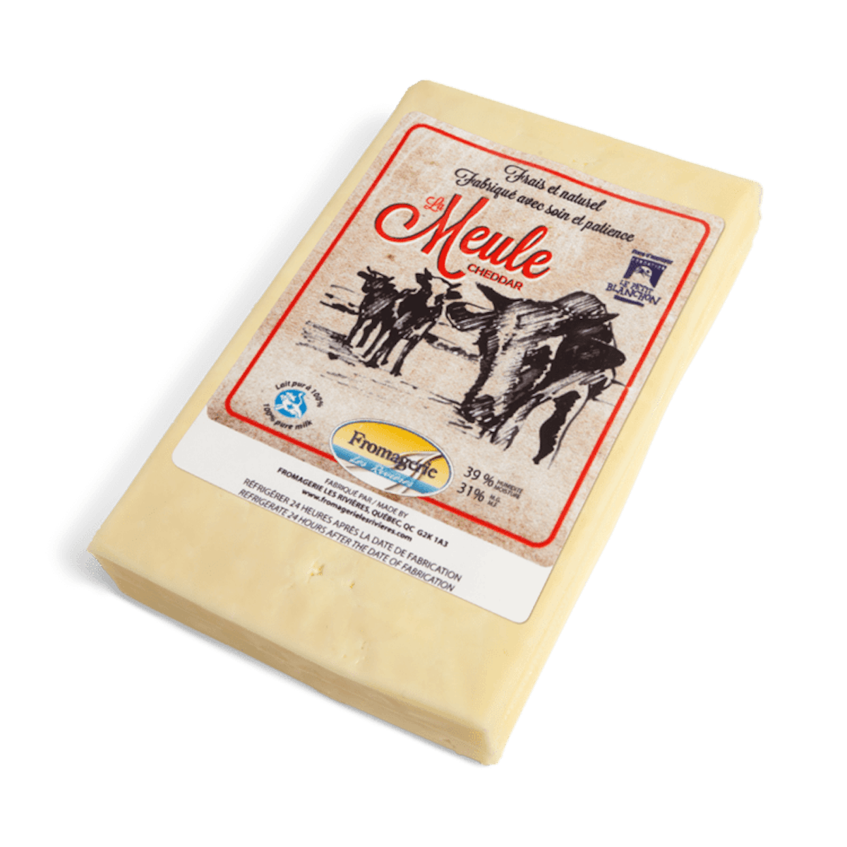 Cheddar La Meule | Fromages d'ici