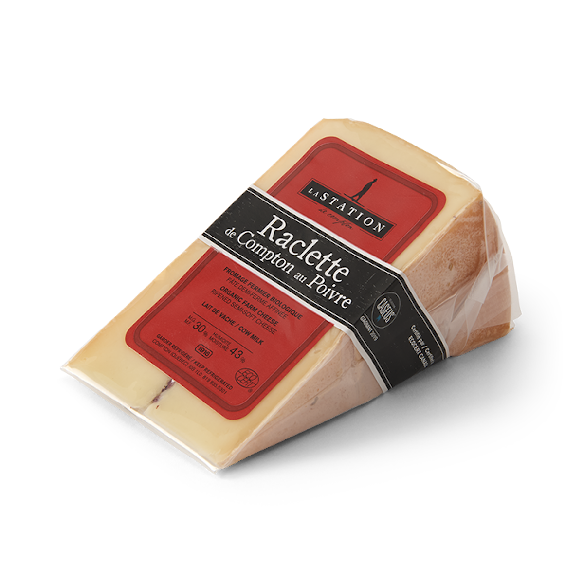 Raclette de Compton aux Poivres | Fromages d'ici