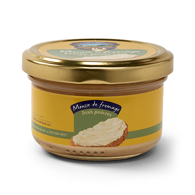 Mousse de Fromage Trois Poivres | Fromages d'ici