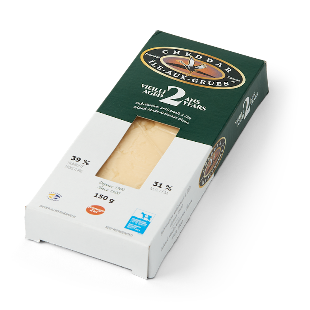 Cheddar Extra-Fort Île-aux-Grues | Fromages d'ici