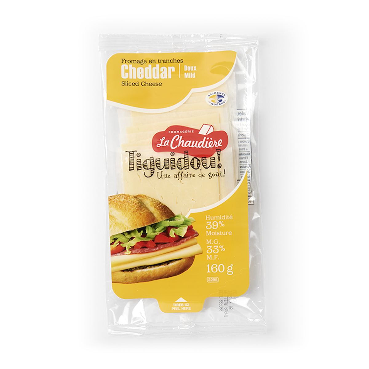 Cheddar Tiguidou! - Doux | Fromages d'ici