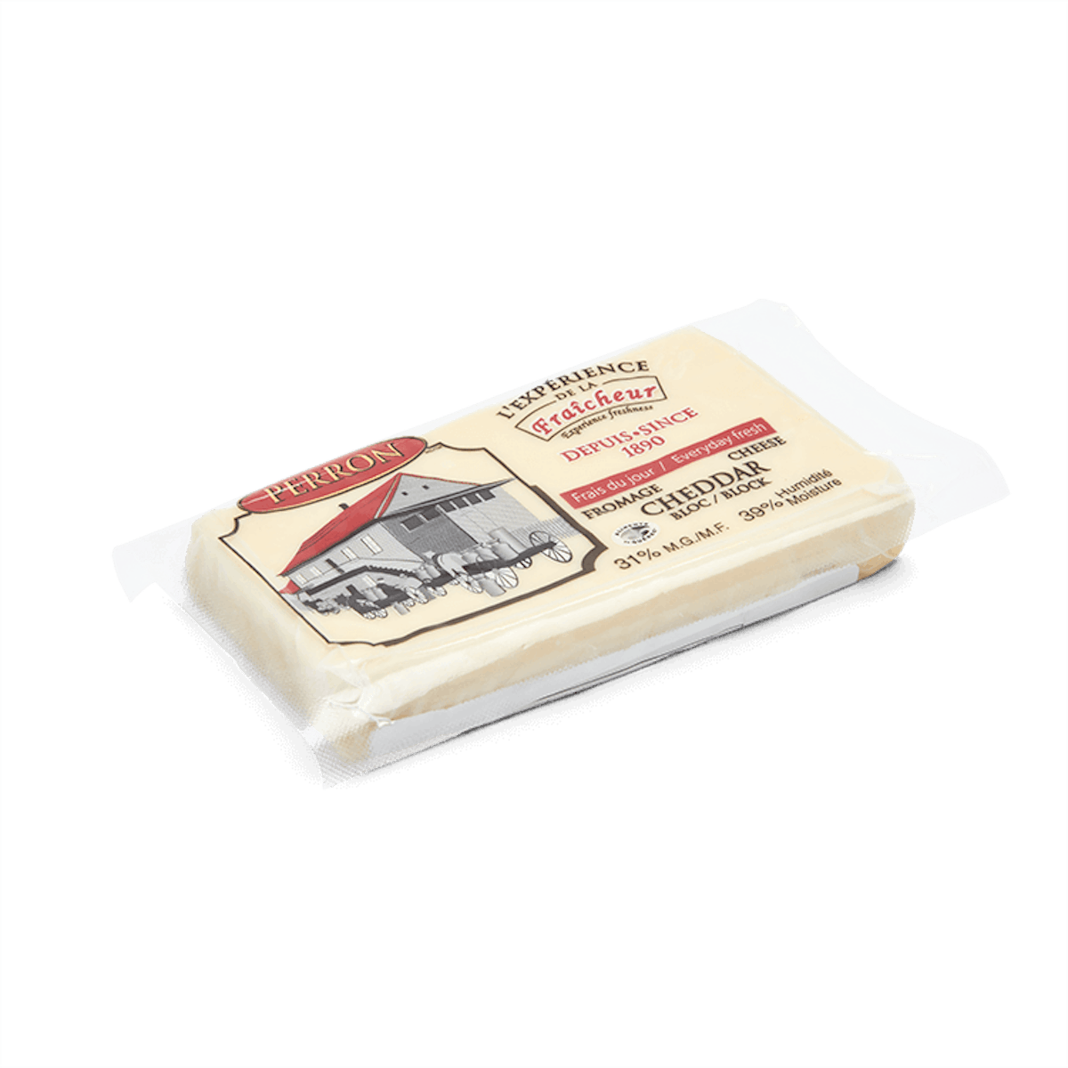 Cheddar Perron frais du jour | Fromages d'ici