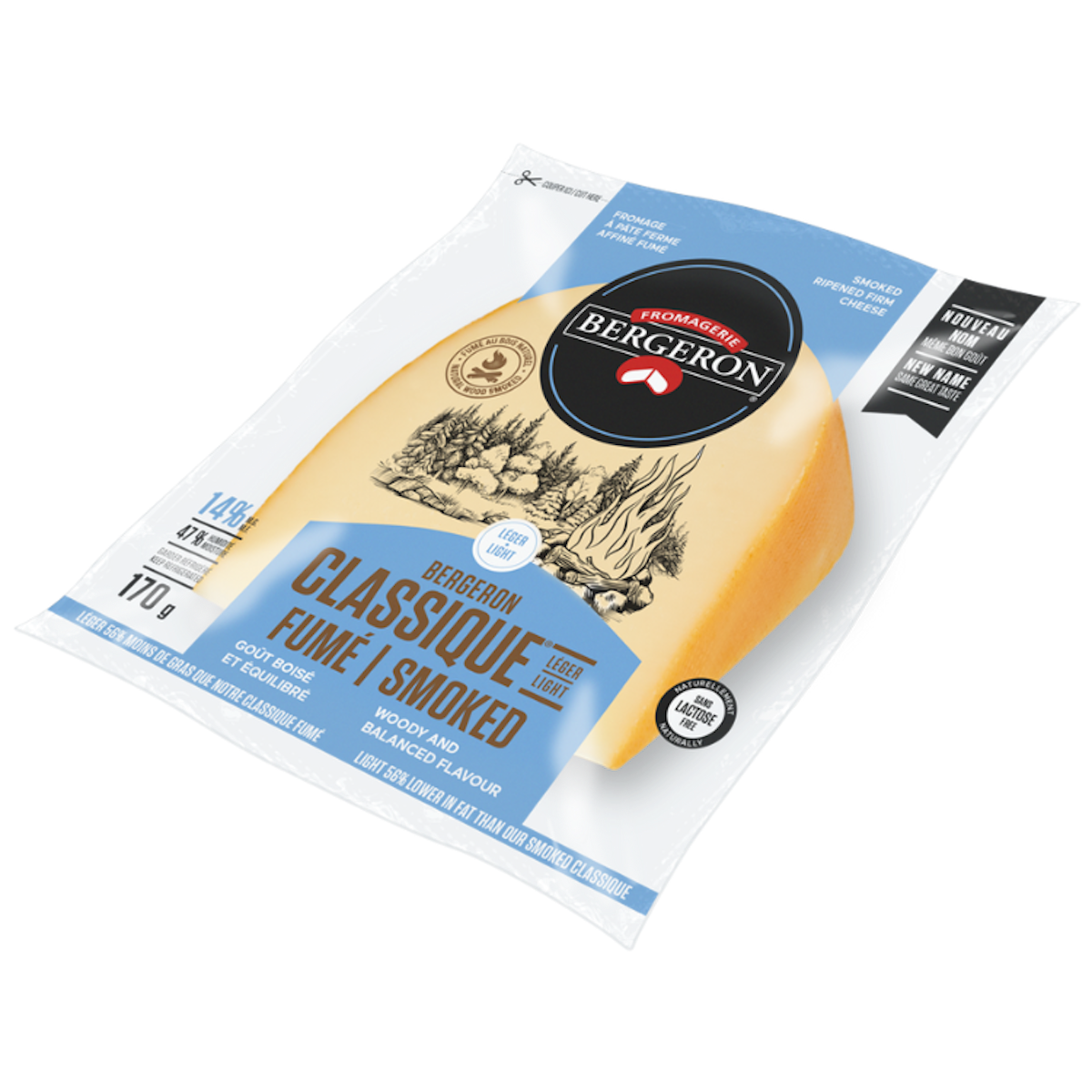 Le Classique Fumé Léger | Fromages d'ici