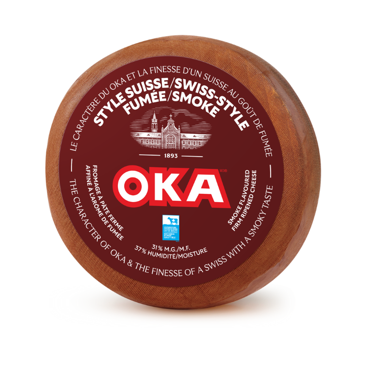 OKA Style Suisse Fumée | Fromages d'ici
