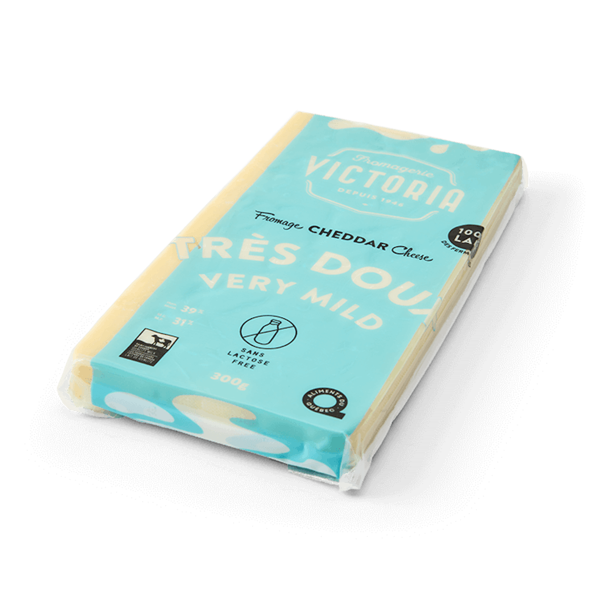 Cheddar Victoria Très Doux | Fromages d'ici
