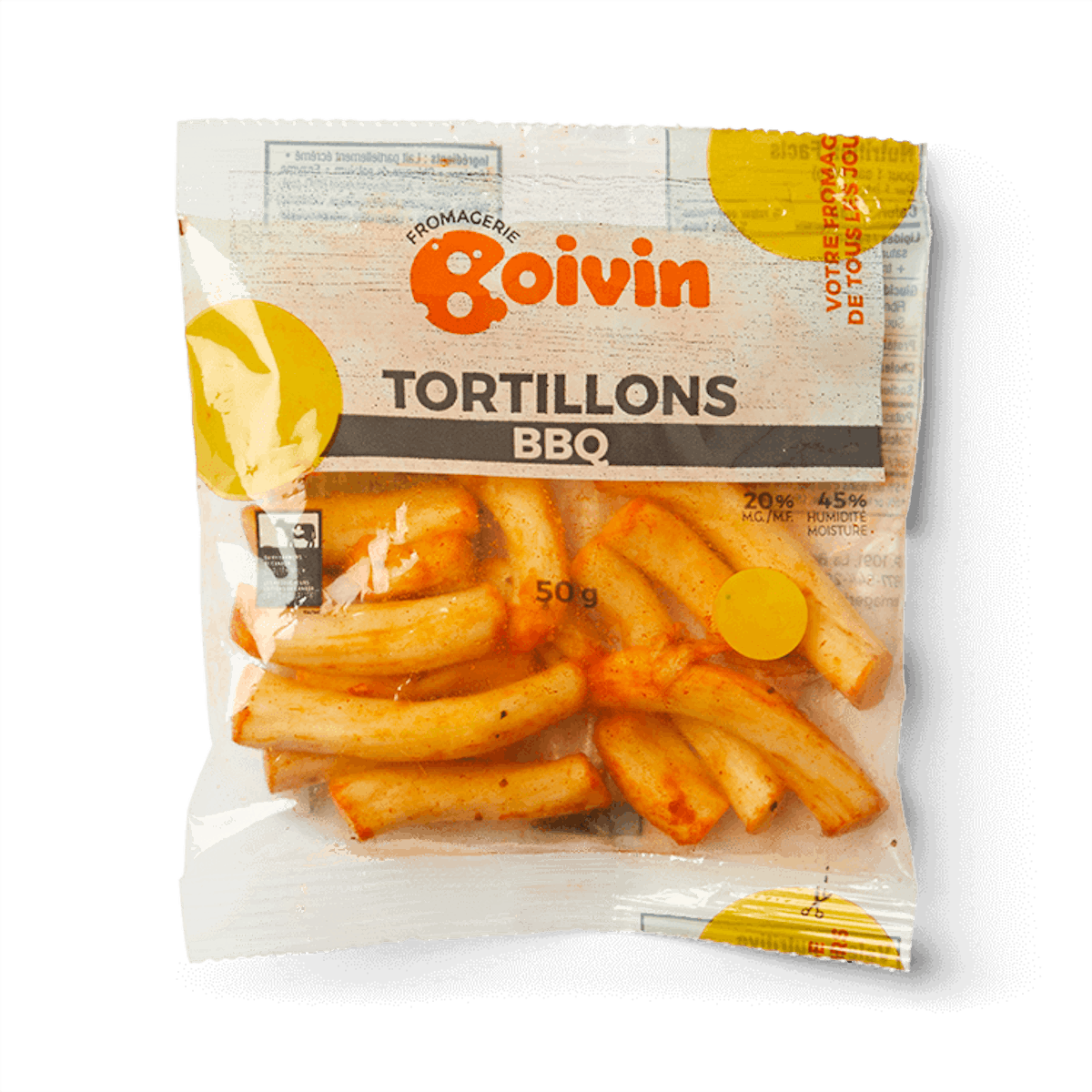 Tortillon BBQ Boivin | Fromages d'ici