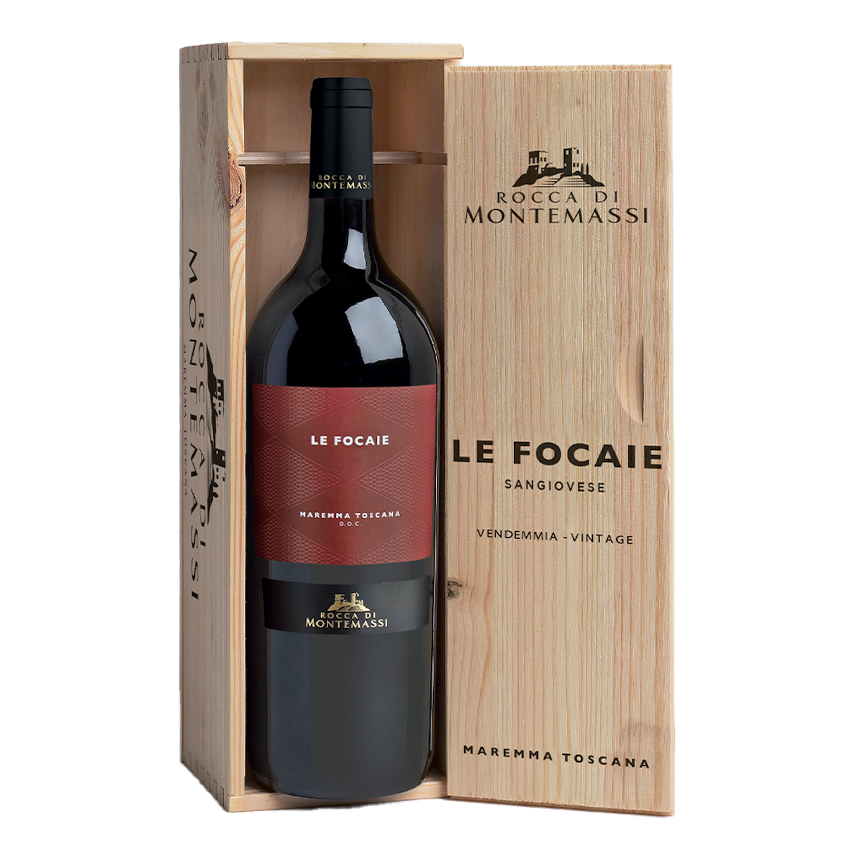 "Le Focaie" Rosso Maremma Toscana DOC Magnum 2020 - Rocca di Montemassi