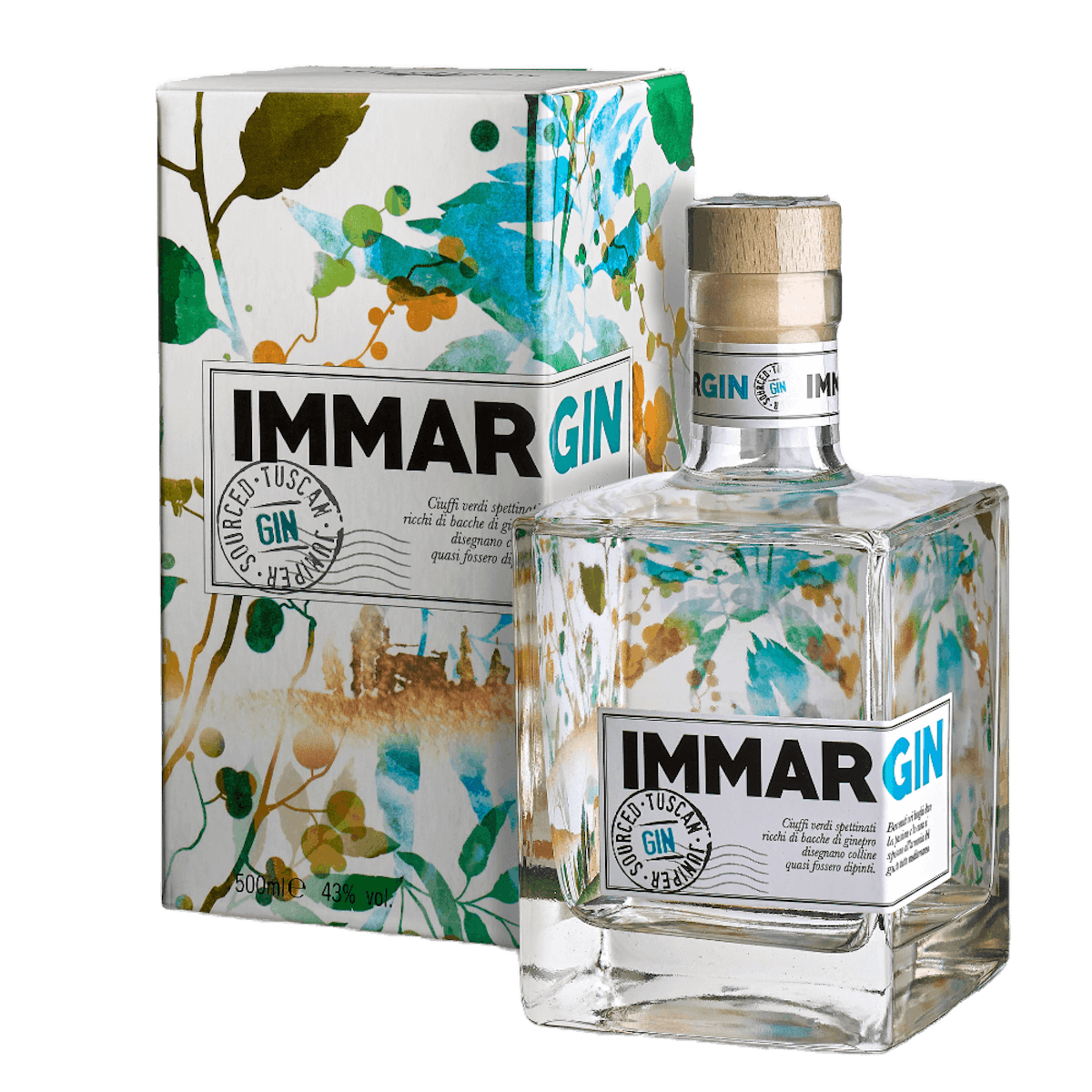 Immargin Maremma Gin 500ml - Rocca di Montemassi - Zonin1821